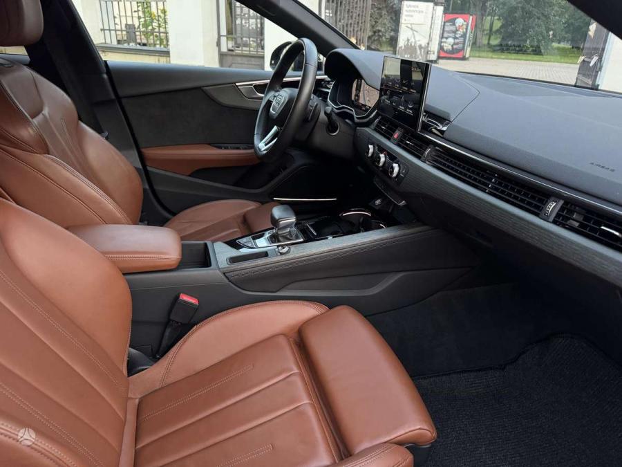 Melns Audi A5 Sportback 2020 Viļņa, ar dzinēja tilpumu 2.00 L un nobraukumu 270 tūkst. km par 19990 €, foto 41 vietnē AUTOMOTO.COM.LV