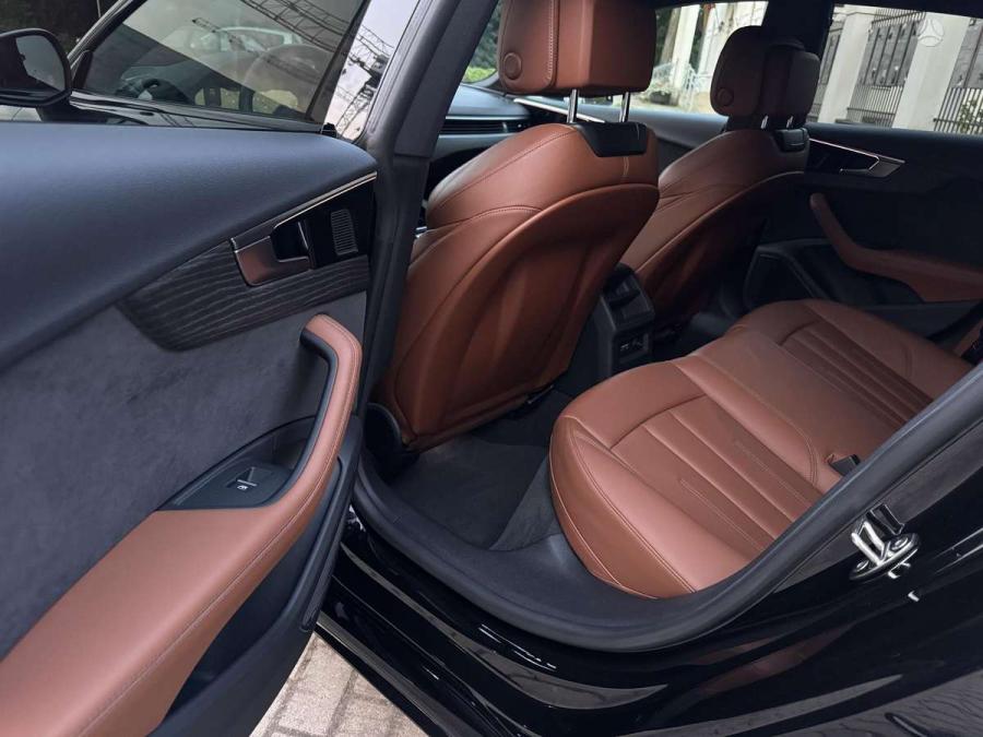 Melns Audi A5 Sportback 2020 Viļņa, ar dzinēja tilpumu 2.00 L un nobraukumu 270 tūkst. km par 19990 €, foto 43 vietnē AUTOMOTO.COM.LV