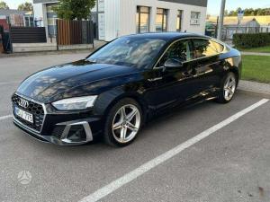 Melns Audi A5 Sportback 2020 Jonava, ar dzinēja tilpumu 1.97 L un nobraukumu 96 tūkst. km par 23900 €, foto 3 vietnē AUTOMOTO.COM.LV