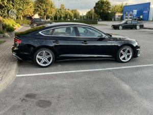 Melns Audi A5 Sportback 2020 Jonava, ar dzinēja tilpumu 1.97 L un nobraukumu 96 tūkst. km par 23900 €, foto 4 vietnē AUTOMOTO.COM.LV