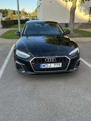 Melns Audi A5 Sportback 2020 Jonava, ar dzinēja tilpumu 1.97 L un nobraukumu 96 tūkst. km par 23900 €, foto 6 vietnē AUTOMOTO.COM.LV
