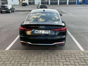 Melns Audi A5 Sportback 2020 Jonava, ar dzinēja tilpumu 1.97 L un nobraukumu 96 tūkst. km par 23900 €, foto 8 vietnē AUTOMOTO.COM.LV