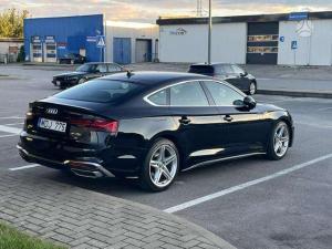 Melns Audi A5 Sportback 2020 Jonava, ar dzinēja tilpumu 1.97 L un nobraukumu 96 tūkst. km par 23900 €, foto 9 vietnē AUTOMOTO.COM.LV