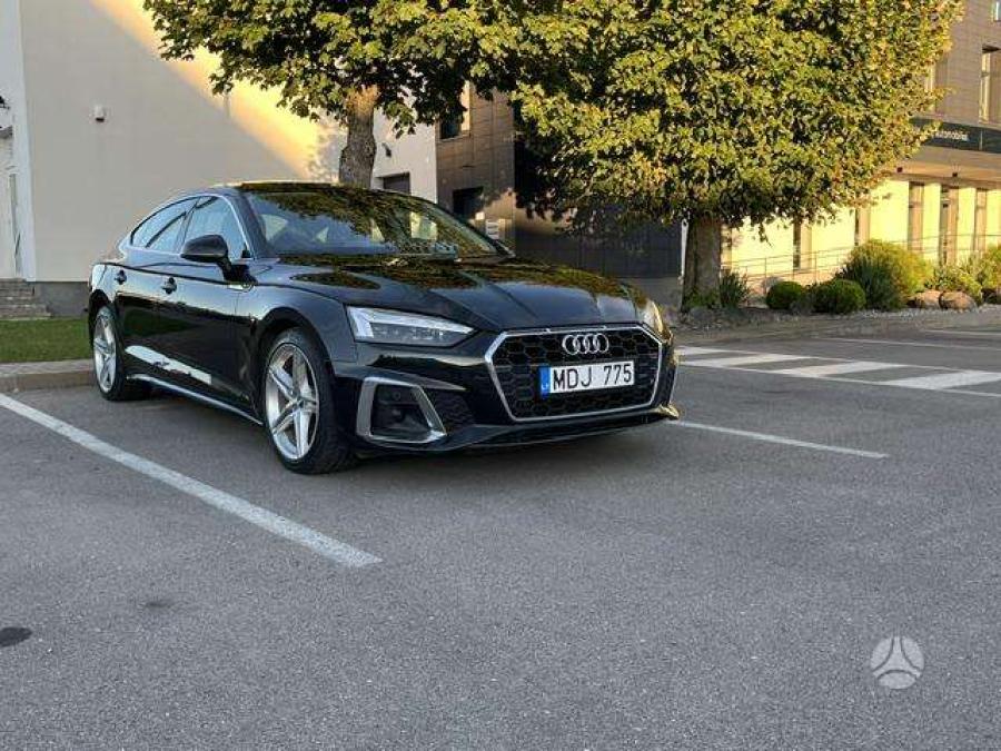 Melns Audi A5 Sportback 2020 Jonava, ar dzinēja tilpumu 1.97 L un nobraukumu 96 tūkst. km par 23900 €, foto 12 vietnē AUTOMOTO.COM.LV