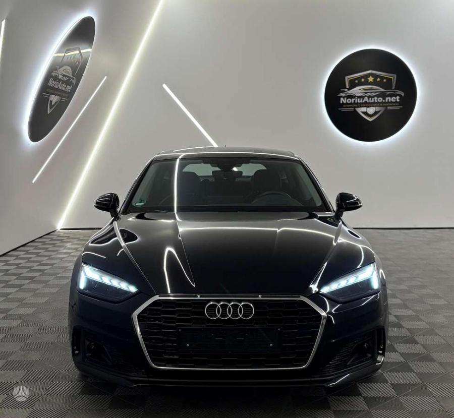 Melns Audi A5 Sportback 2022 Marijampole, ar dzinēja tilpumu 1.97 L un nobraukumu 220 tūkst. km par 22450 €, foto 26 vietnē AUTOMOTO.COM.LV