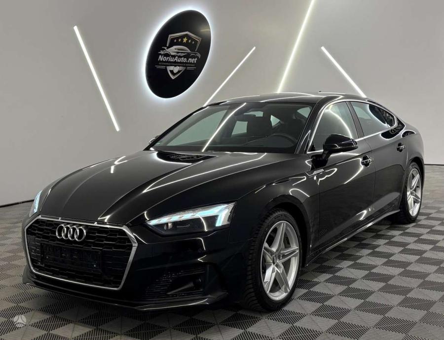 Melns Audi A5 Sportback 2022 Marijampole, ar dzinēja tilpumu 1.97 L un nobraukumu 220 tūkst. km par 22450 €, foto 30 vietnē AUTOMOTO.COM.LV
