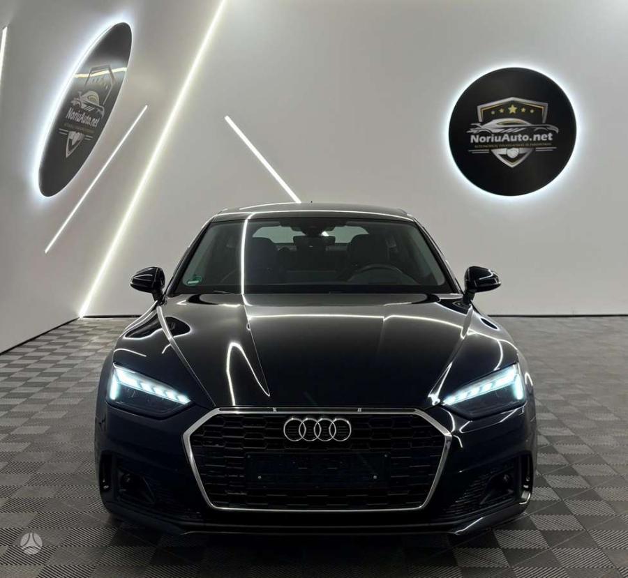 Черный Ауди A5 Sportback 2022 в Мариямполе, объемом двигателя 1.97 л и пробегом 220 тыс. км за 21850 €, фото 6 на AUTOMOTO.COM.LV