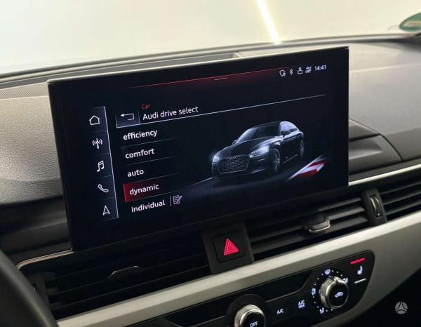 Black Audi A5 Sportback 2022 in Marijampole, with an engine capacity of 1.97 L and mileage of 220 thousand km for 21850 €, photo 11 on AUTOMOTO.COM.LV