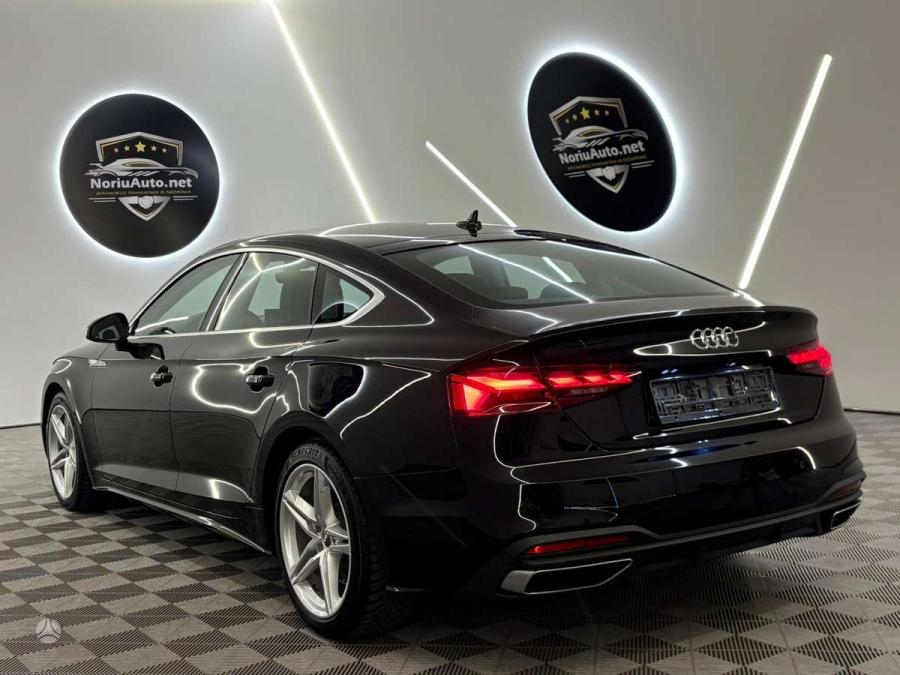 Черный Ауди A5 Sportback 2022 в Мариямполе, объемом двигателя 1.97 л и пробегом 220 тыс. км за 21850 €, фото 34 на AUTOMOTO.COM.LV