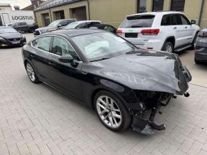 Melns Audi A5 Sportback 2024 Klaipėda, ar dzinēja tilpumu 2.00 L un nobraukumu 73 tūkst. km par 14700 €, foto  vietnē AUTOMOTO.COM.LV