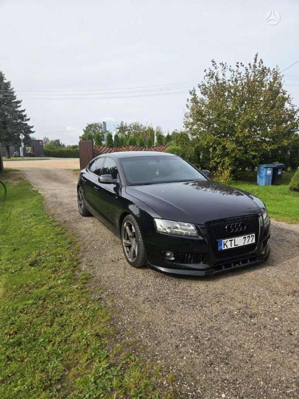 Melns Audi A5 Sportback 2009 Rokiškis, ar dzinēja tilpumu 2.70 L un nobraukumu 266 tūkst. km par 12000 €, foto 3 vietnē AUTOMOTO.COM.LV