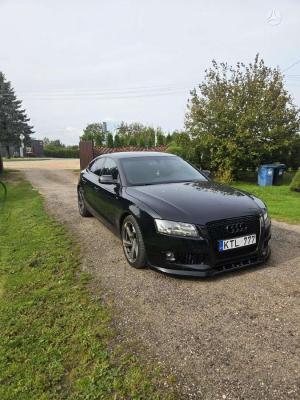 Black Audi A5 Sportback 2009 in Rokiskis, with an engine capacity of 2.70 L and mileage of 266 thousand km for 12000 €, photo 3 on AUTOMOTO.COM.LV