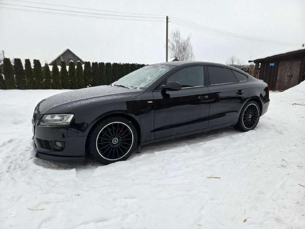 Melns Audi A5 Sportback 2009 Rokiškis, ar dzinēja tilpumu 2.70 L un nobraukumu 266 tūkst. km par 12000 €, foto 10 vietnē AUTOMOTO.COM.LV