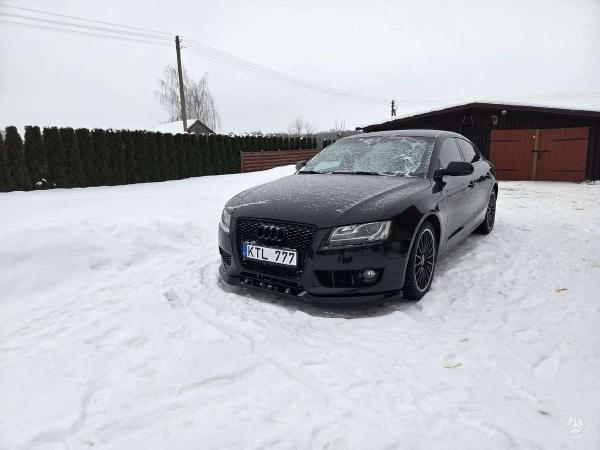Черный Ауди A5 Sportback 2009 в Рокишкис, объемом двигателя 2.70 л и пробегом 266 тыс. км за 12000 €, фото 11 на AUTOMOTO.COM.LV