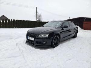 Black Audi A5 Sportback 2009 in Rokiskis, with an engine capacity of 2.70 L and mileage of 266 thousand km for 12000 €, photo 12 on AUTOMOTO.COM.LV