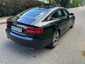 Melns Audi A5 Sportback 2009 Viļņa, ar dzinēja tilpumu 2.97 L un nobraukumu 254 tūkst. km par 7999 €, foto 5 vietnē AUTOMOTO.COM.LV