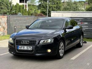 Черный Ауди A5 Sportback 2010 в Вильнюс, объемом двигателя 2.00 л и пробегом 350 тыс. км за 3550 €, фото 3 на AUTOMOTO.COM.LV