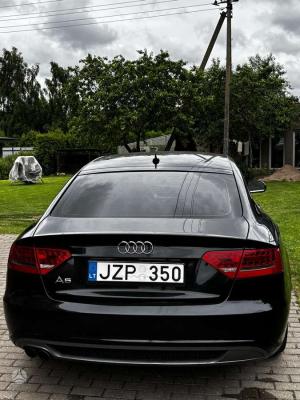 Melns Audi A5 Sportback 2010 Viļņa, ar dzinēja tilpumu 2.00 L un nobraukumu 313 tūkst. km par 5500 €, foto 7 vietnē AUTOMOTO.COM.LV