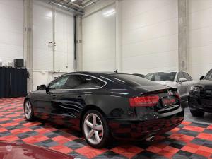 Черный Ауди A5 Sportback 2010 в Вильнюс, объемом двигателя 2.97 л и пробегом 384 тыс. км за 7000 €, фото 7 на AUTOMOTO.COM.LV