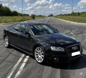 Черный Ауди A5 Sportback 2010 в Вильнюс, объемом двигателя 3.00 л и пробегом 380 тыс. км за 6450 €, фото 3 на AUTOMOTO.COM.LV