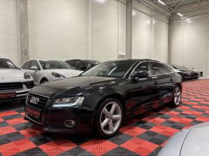 Melns Audi A5 Sportback 2010 Viļņa, ar dzinēja tilpumu 2.97 L un nobraukumu 384 tūkst. km par 6800 €, foto  vietnē AUTOMOTO.COM.LV