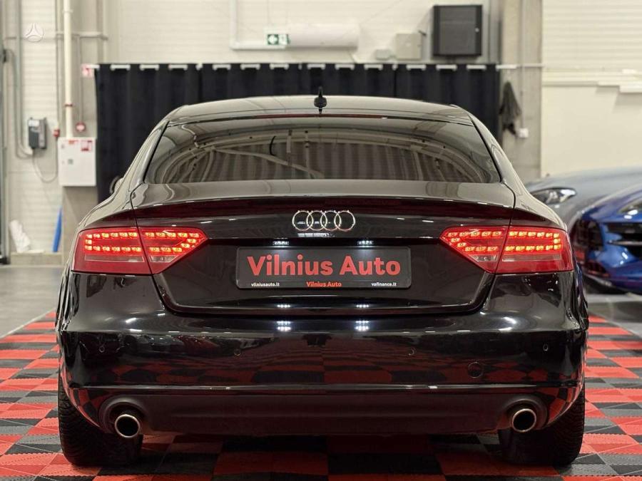 Melns Audi A5 Sportback 2010 Viļņa, ar dzinēja tilpumu 2.97 L un nobraukumu 384 tūkst. km par 6800 €, foto 6 vietnē AUTOMOTO.COM.LV