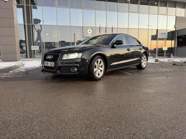 Black Audi A5 Sportback 2011 in Vilnius, with an engine capacity of 2.70 L and mileage of 3150 thousand km for 6500 €, photo 1 on AUTOMOTO.COM.LV