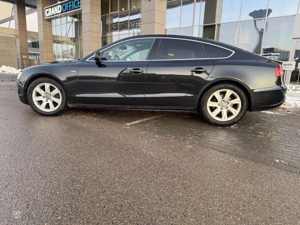 Black Audi A5 Sportback 2011 in Vilnius, with an engine capacity of 2.70 L and mileage of 3150 thousand km for 6500 €, photo 7 on AUTOMOTO.COM.LV