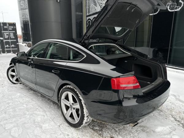 Melns Audi A5 Sportback 2011 Kauņa, ar dzinēja tilpumu 2.70 L un nobraukumu 351 tūkst. km par 6000 €, foto 6 vietnē AUTOMOTO.COM.LV