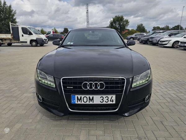 Black Audi A5 Sportback 2011 in Taurage, with an engine capacity of 3.00 L and mileage of 325 thousand km for 6200 €, photo 3 on AUTOMOTO.COM.LV