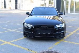 Black Audi A5 Sportback 2013 in Vilnius, with an engine capacity of 3.00 L and mileage of 261 thousand km for 11500 €, photo 3 on AUTOMOTO.COM.LV