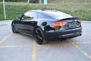 Black Audi A5 Sportback 2013 in Vilnius, with an engine capacity of 3.00 L and mileage of 261 thousand km for 11500 €, photo 6 on AUTOMOTO.COM.LV