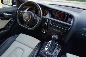 Black Audi A5 Sportback 2013 in Vilnius, with an engine capacity of 3.00 L and mileage of 261 thousand km for 11500 €, photo 13 on AUTOMOTO.COM.LV