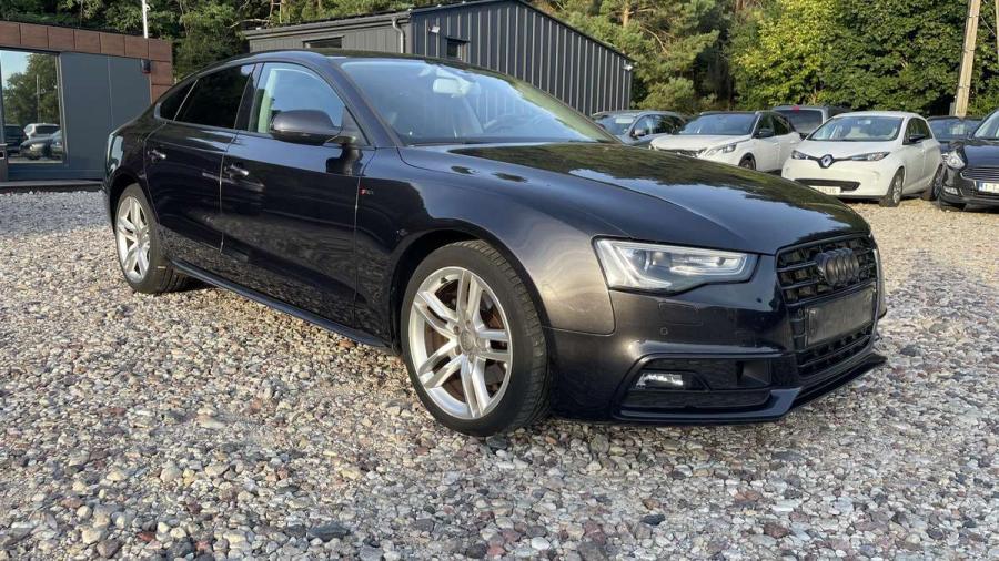 Черный Ауди A5 Sportback 2013 в Каунас, объемом двигателя 1.97 л и пробегом 199 тыс. км за 9350 €, фото 1 на AUTOMOTO.COM.LV