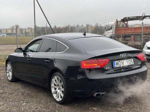 Melns Audi A5 Sportback 2014 Utena, ar dzinēja tilpumu 1.97 L un nobraukumu 164 tūkst. km par 5999 €, foto 5 vietnē AUTOMOTO.COM.LV