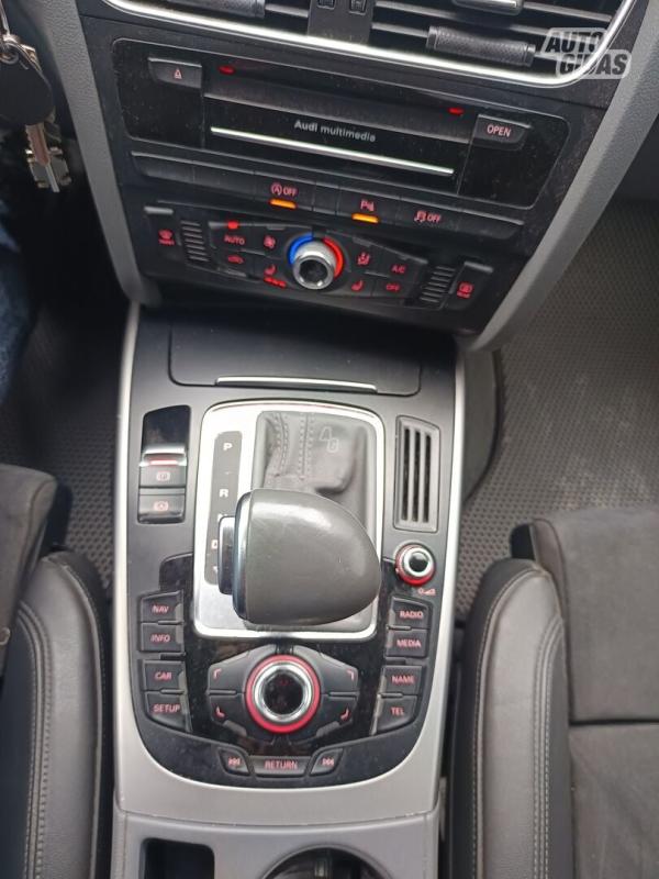 Black Audi A5 Sportback 2014 in Vilnius, with an engine capacity of 2.00 L and mileage of 257 thousand km for 9800 €, photo 10 on AUTOMOTO.COM.LV