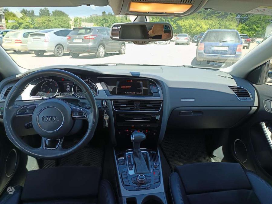 Черный Ауди A5 Sportback 2014 в Вильнюс, объемом двигателя 2.00 л и пробегом 257 тыс. км за 9800 €, фото 11 на AUTOMOTO.COM.LV