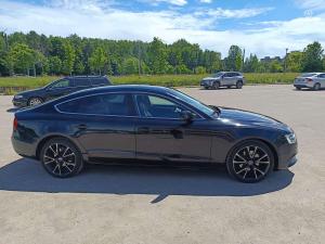 Черный Ауди A5 Sportback 2014 в Вильнюс, объемом двигателя 2.00 л и пробегом 257 тыс. км за 9800 €, фото 23 на AUTOMOTO.COM.LV