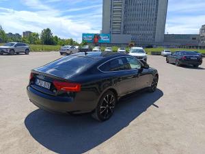 Черный Ауди A5 Sportback 2014 в Вильнюс, объемом двигателя 2.00 л и пробегом 257 тыс. км за 9800 €, фото 24 на AUTOMOTO.COM.LV