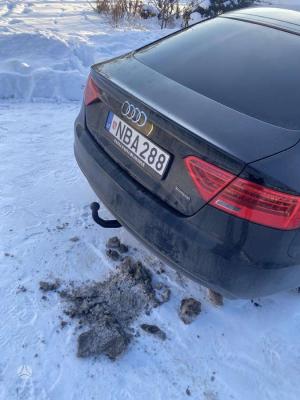 Black Audi A5 Sportback 2015 in Kaunas, with an engine capacity of 2.00 L and mileage of 234 thousand km for 4500 €, photo 2 on AUTOMOTO.COM.LV