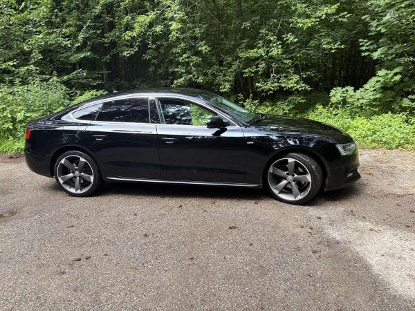 Черный Ауди A5 Sportback 2015 в Каунас, объемом двигателя 1.97 л и пробегом 270 тыс. км за 11500 €, фото 5 на AUTOMOTO.COM.LV