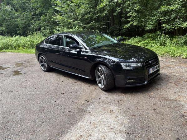 Черный Ауди A5 Sportback 2015 в Каунас, объемом двигателя 1.97 л и пробегом 270 тыс. км за 11500 €, фото 6 на AUTOMOTO.COM.LV
