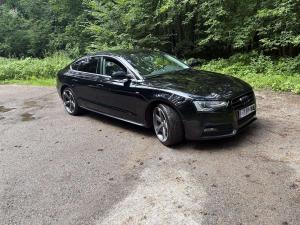 Black Audi A5 Sportback 2015 in Kaunas, with an engine capacity of 1.97 L and mileage of 270 thousand km for 11500 €, photo 7 on AUTOMOTO.COM.LV