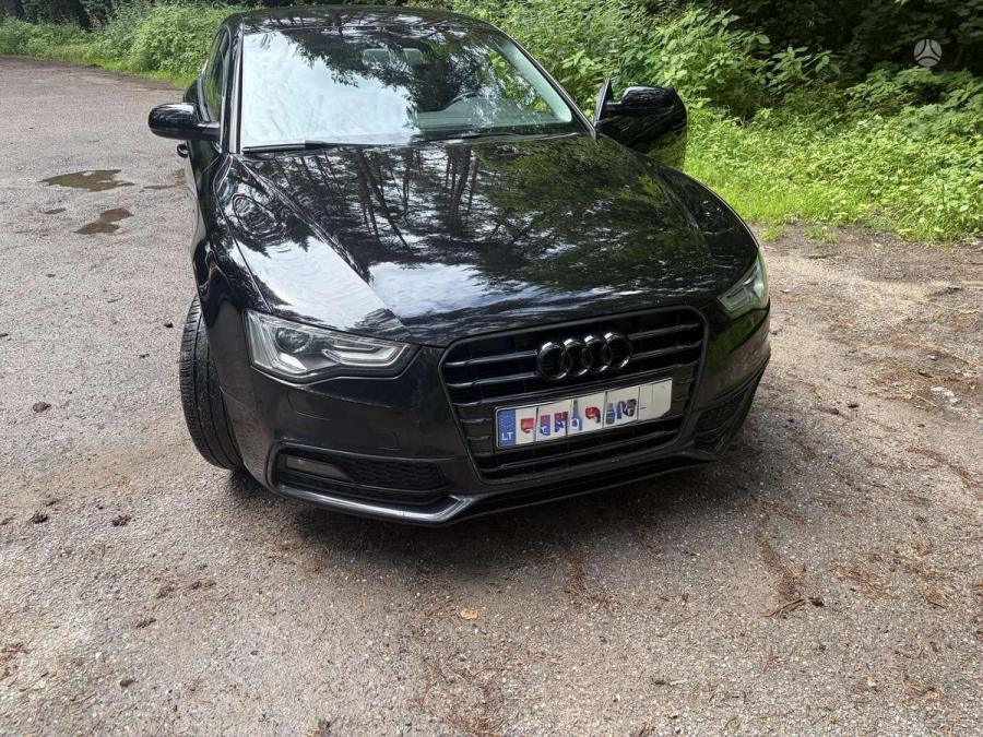 Black Audi A5 Sportback 2015 in Kaunas, with an engine capacity of 1.97 L and mileage of 270 thousand km for 11500 €, photo 8 on AUTOMOTO.COM.LV