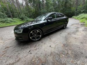 Black Audi A5 Sportback 2015 in Kaunas, with an engine capacity of 1.97 L and mileage of 270 thousand km for 11500 €, photo 13 on AUTOMOTO.COM.LV