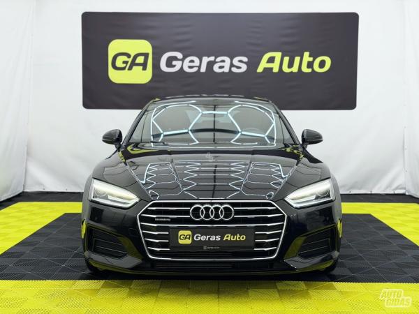 Melns Audi A5 Sportback 2018 Avižieniai, ar dzinēja tilpumu 2.00 L un nobraukumu 150 tūkst. km par 18300 €, foto 7 vietnē AUTOMOTO.COM.LV