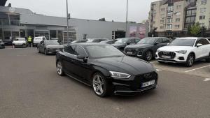 Melns Audi A5 Sportback 2018 Viļņa, ar dzinēja tilpumu 1.98 L un nobraukumu 135 tūkst. km par 17800 €, foto  vietnē AUTOMOTO.COM.LV