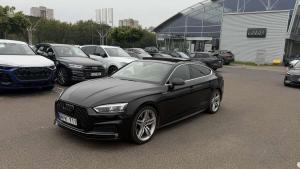 Black Audi A5 Sportback 2018 in Vilnius, with an engine capacity of 1.98 L and mileage of 135 thousand km for 17800 €, photo 3 on AUTOMOTO.COM.LV