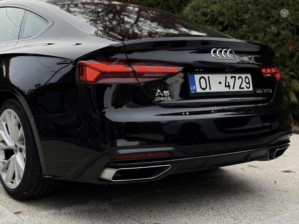 Black Audi A5 Sportback 2021 in Jurmala, with an engine capacity of 2.00 L and mileage of 165 thousand km for 24990 €, photo 8 on AUTOMOTO.COM.LV