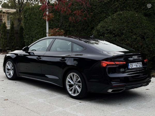 Black Audi A5 Sportback 2021 in Jurmala, with an engine capacity of 2.00 L and mileage of 165 thousand km for 24990 €, photo 9 on AUTOMOTO.COM.LV